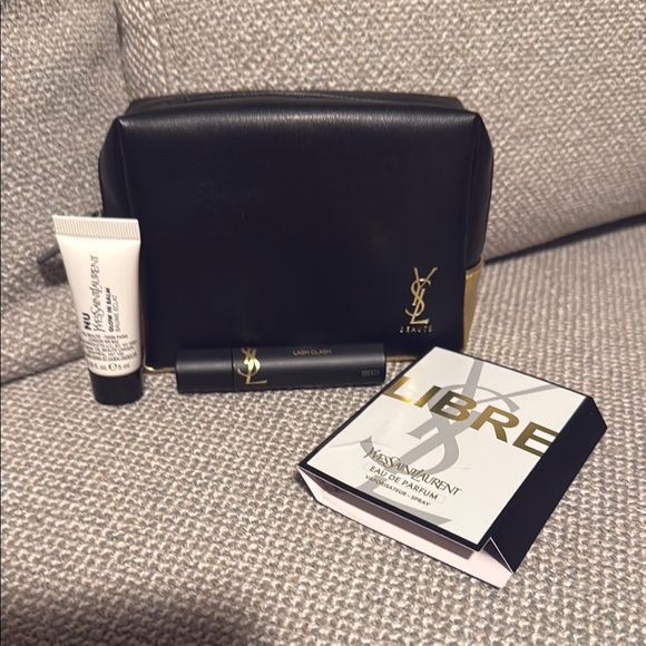 YSL Beaute | Other | Ysl Black And Gold Beauty Set | Poshmark